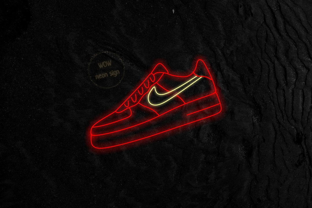 Sneakers Led Neon Sign, Boots Led Neon Sign, Sneakers Wall Neon Sign ...