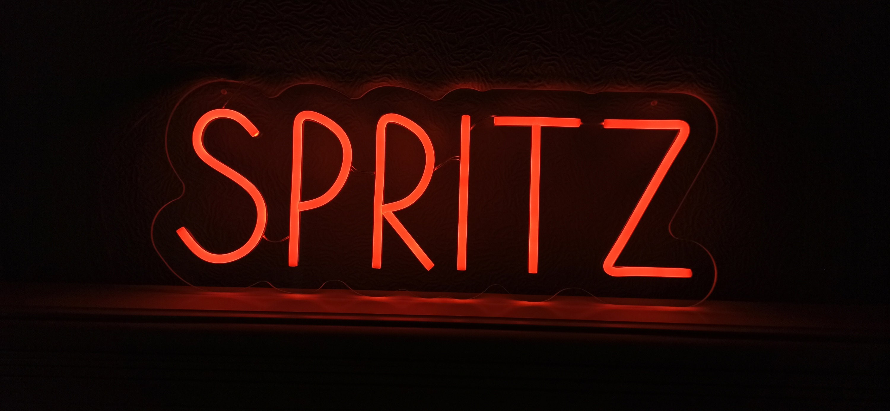 Spritz Neon Sign, Spritz Led Bar Decor, Spritz Led Sign, Custom Spritz ...
