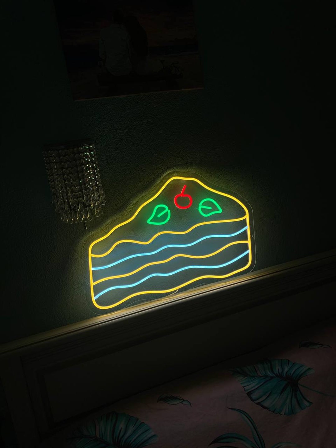Cake Led Neon Sign, Dessert Neon Sign, Smores Bar Neon Sign, Custom ...