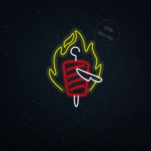 Kebab Led Neon Sign, Doner Kebab Led Light, Kebab Wall Led Light Decor ...