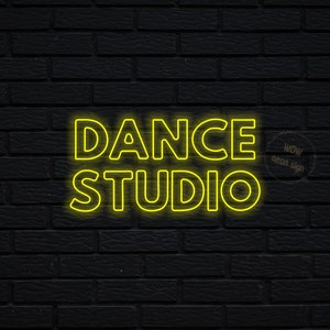 Dance Studio Led Neon Sign, Led Neon Sign for Dance Teacher, Led Neon ...