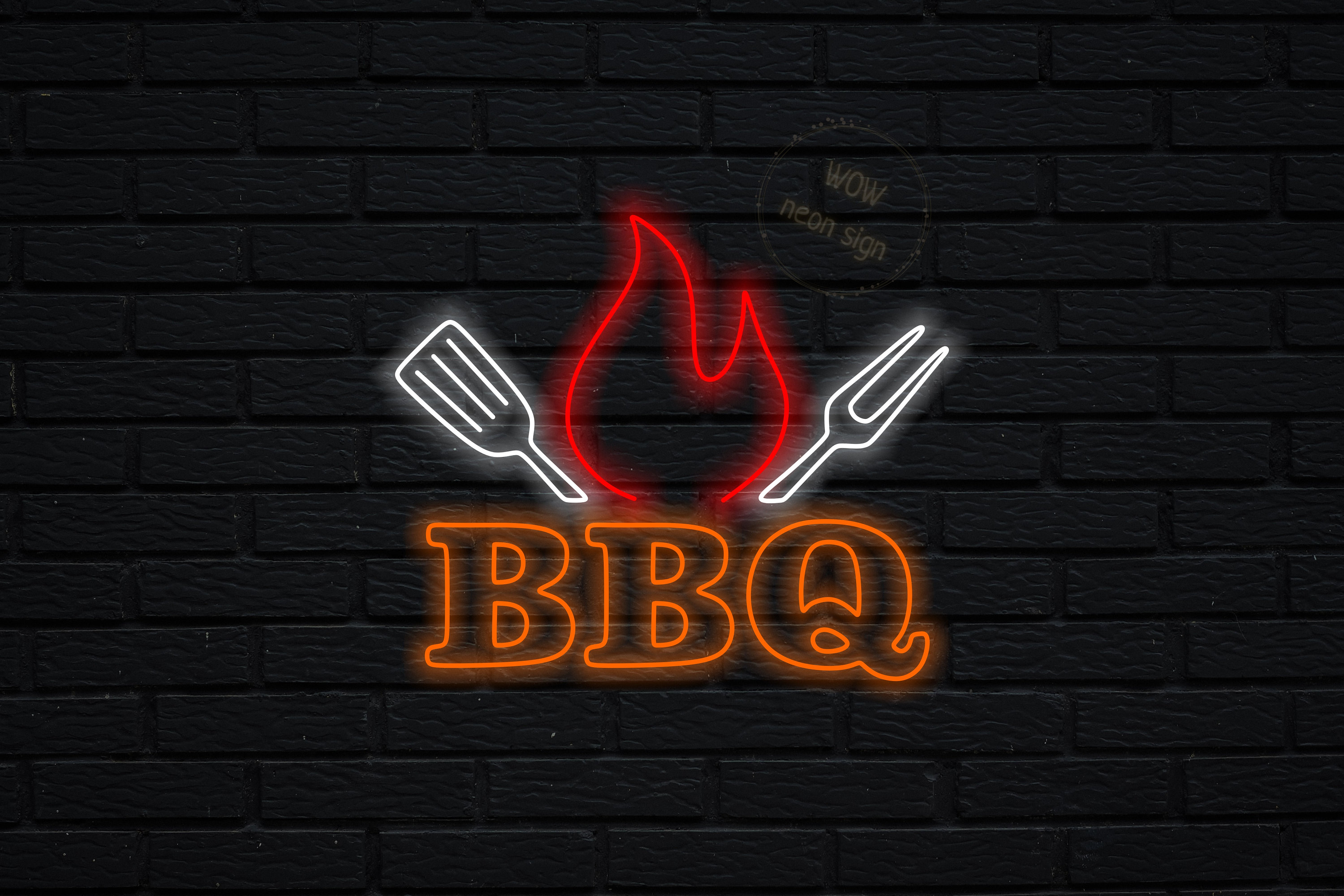 Barbecue Neon Sign Barbecue Led Sign BBQ Led Sign BBQ Neon - Etsy