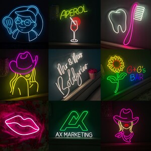 Boxing Glove Led Neon Sign, Boxing Arm Led Neon Light, Boxing Light up ...