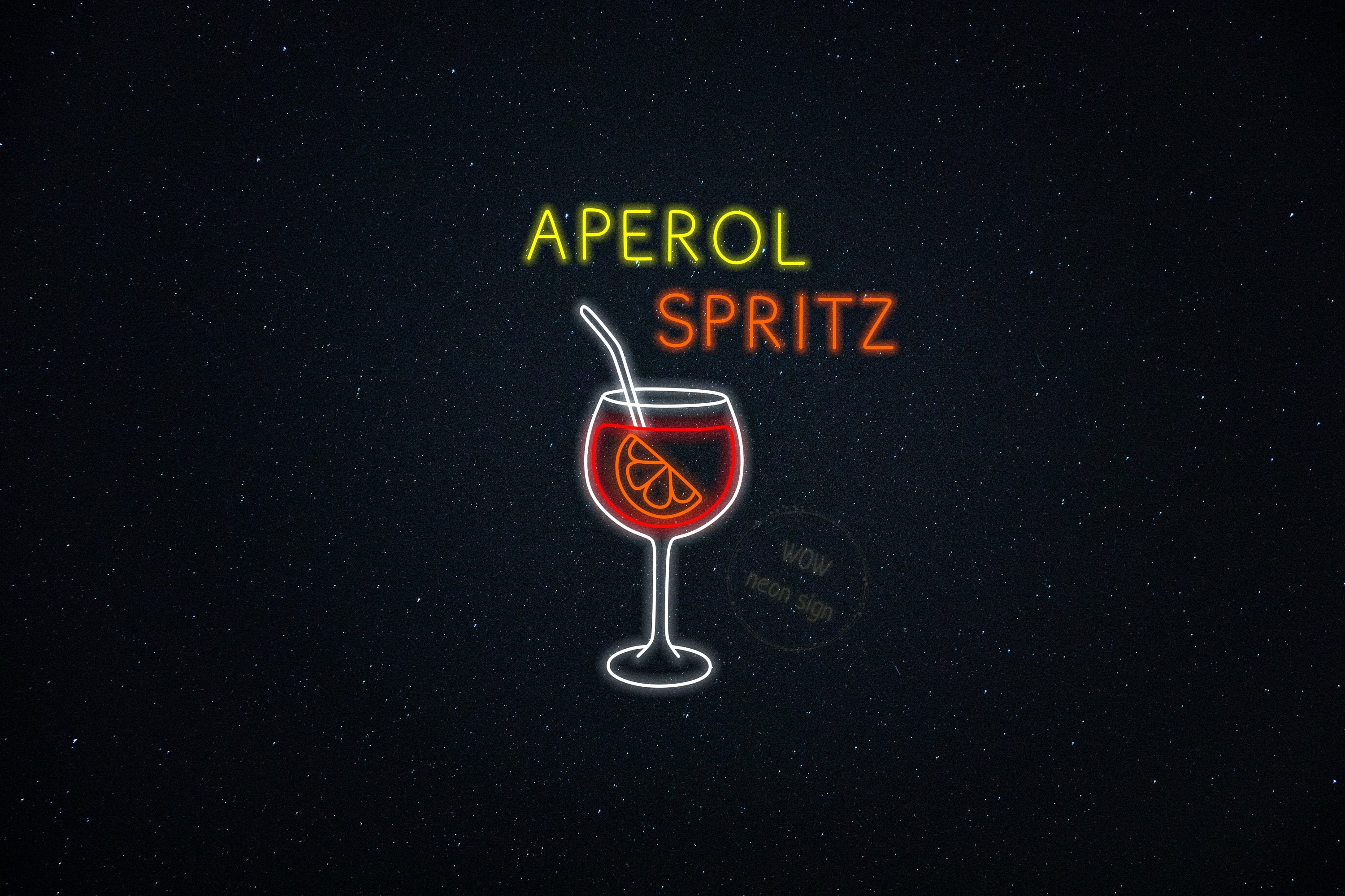 Aperol Spritz Led Neon Sign Aperol Light Cart Decor Aperol - Etsy Australia