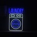 Laundry Neon Sign, Laundromat Led Neon Sign, Washing Machine Light Sign ...