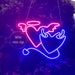 Angel and Devil Neon Sign Diablo Neon Light Yin and Yang Neon Led Light ...