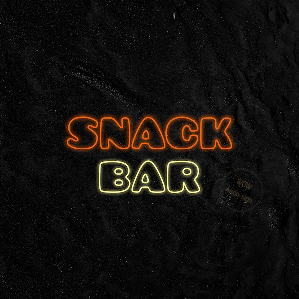 Snack Bar Sign - Etsy