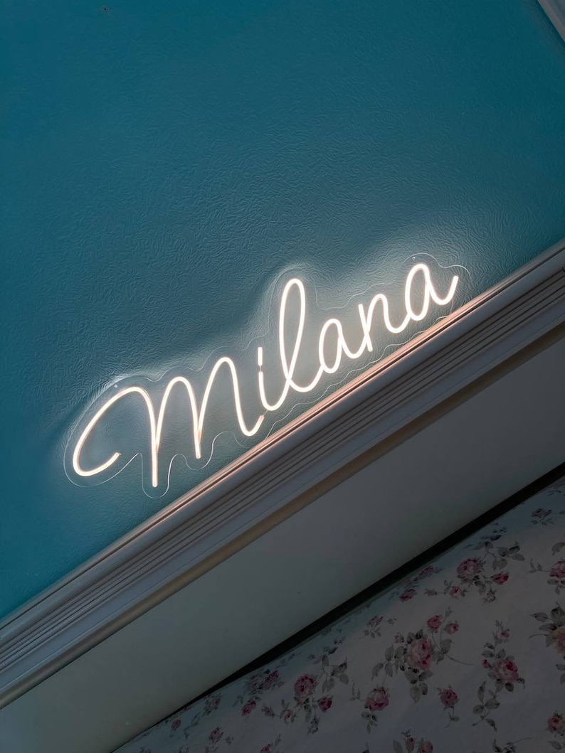 Personalized Kid Name LED Neon Sign, Custom Neon Light - Etsy