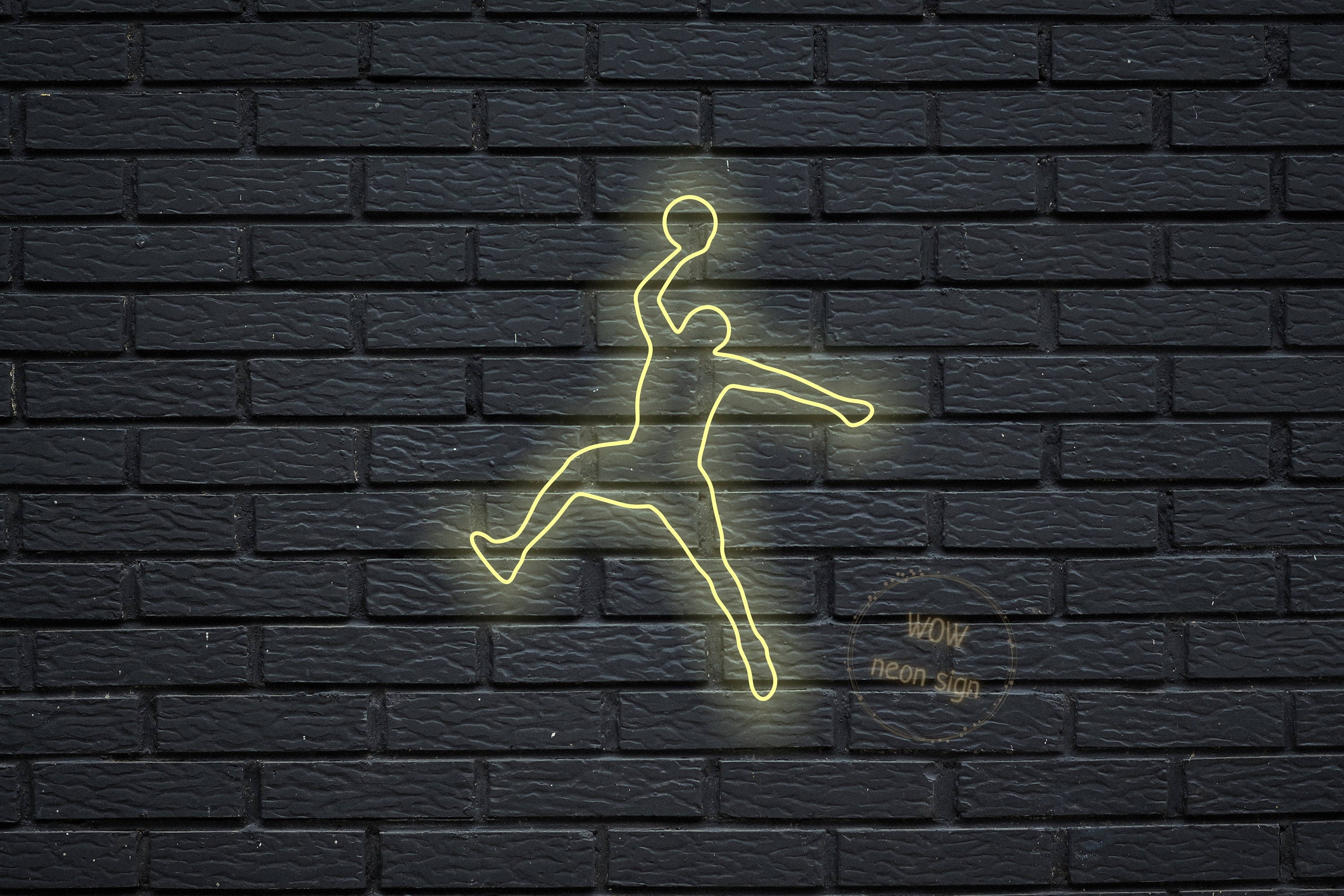 Basketball Player Neon Sign, Basketball Player Led Decor, Hypebeast ...