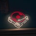 Record Player Neon Sign, Vinyl Neon Sign, Retro Vinyl Wall Mount, Music ...