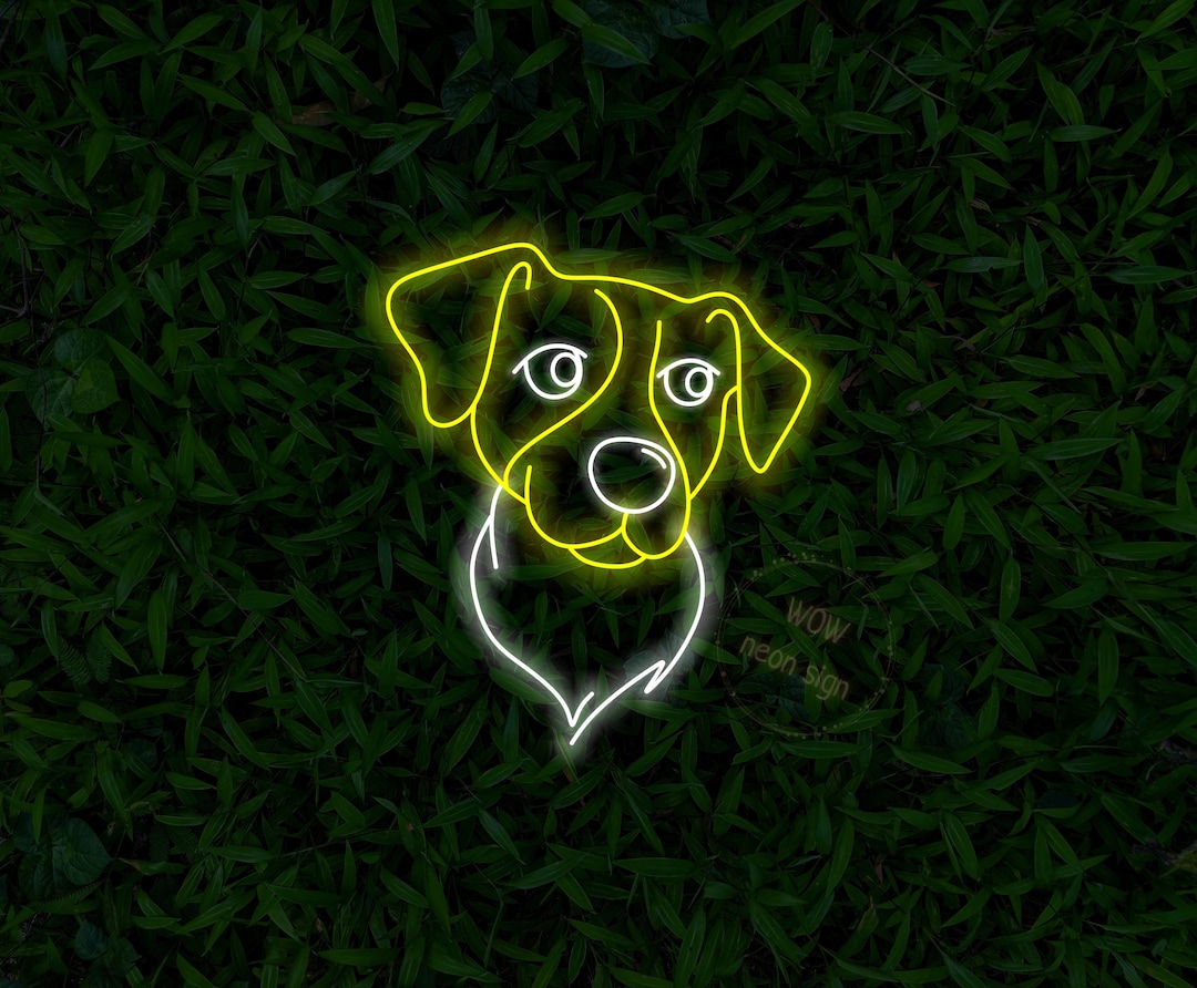 Custom Dog Neon Sign Pet Neon Sign Light Small Dog Neon - Etsy