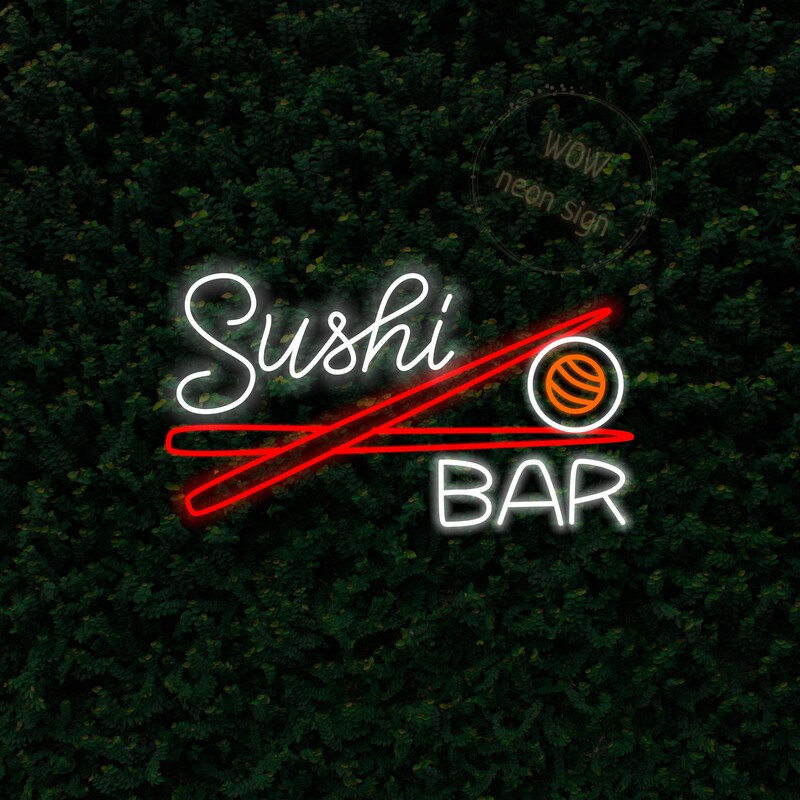 Sushi Neon Sign - Etsy