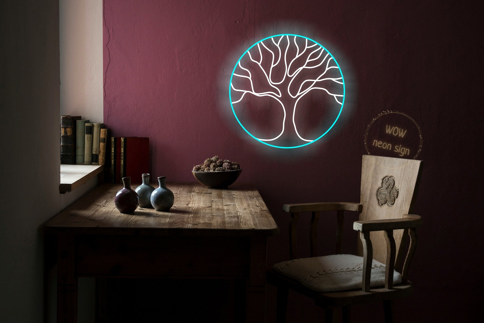 Tree of Life Neon Sign Family Tree Neon Sign Family Tree Led - Etsy