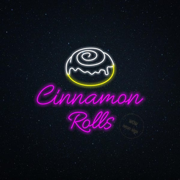 Cinnamon Roll Led Light - Etsy