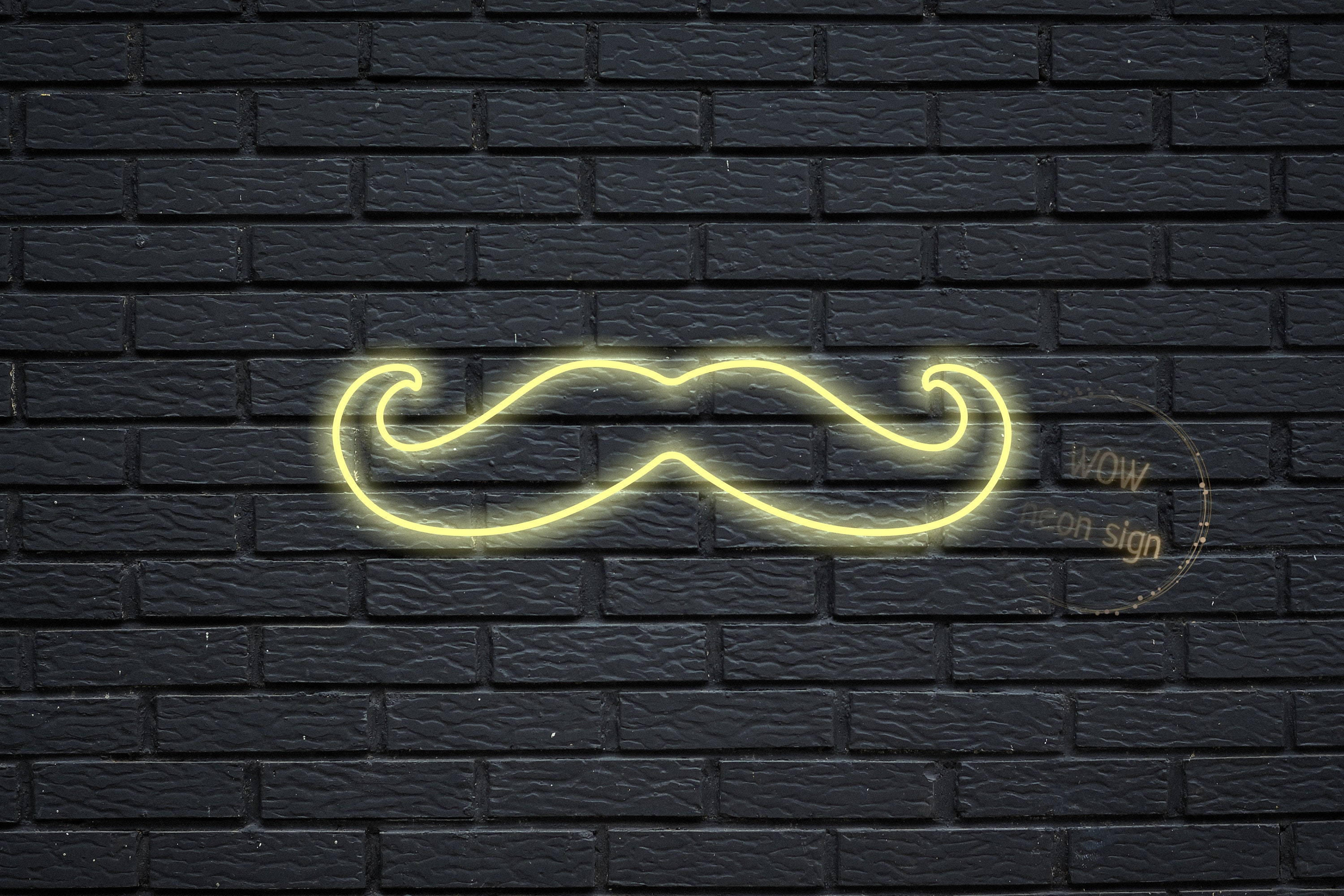 Mustache Neon Sign, Barbershop Led Neon Sign, Barber Shop Neon Sign - Etsy