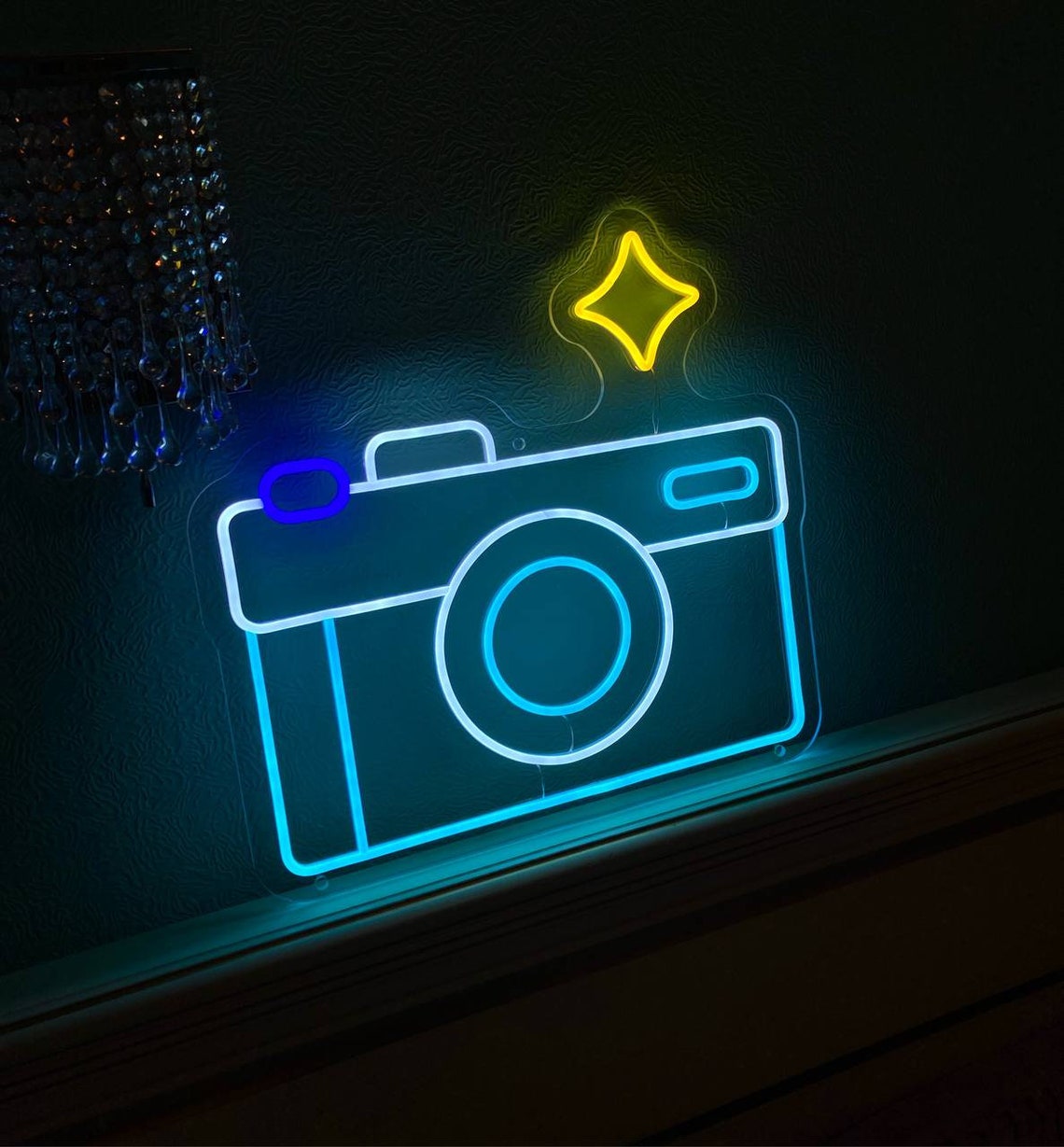 Vintage Camera LED Neon Sign, Photo Studio Decor - Etsy