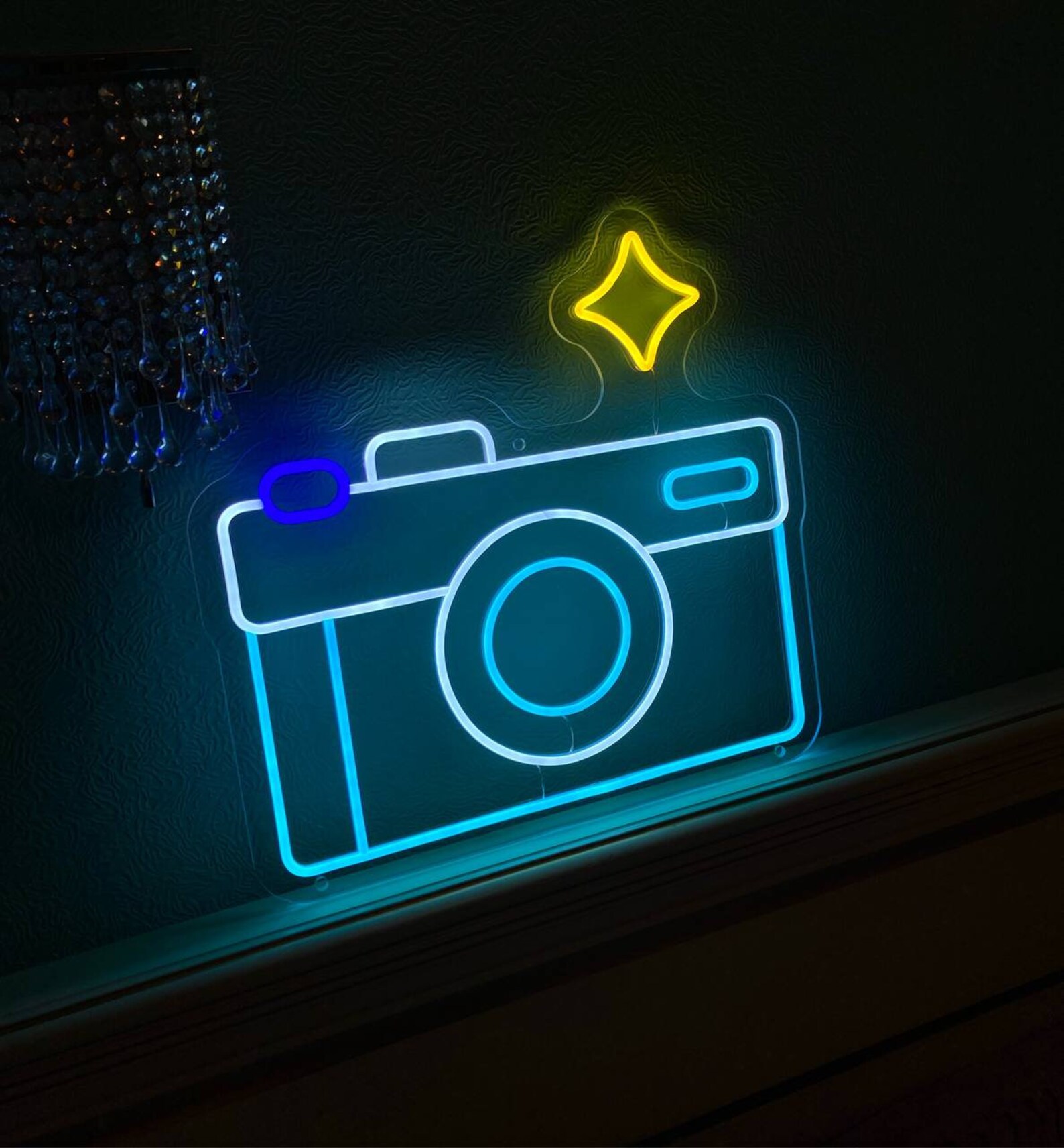 Vintage Camera LED Neon Sign, Photo Studio Decor - Etsy
