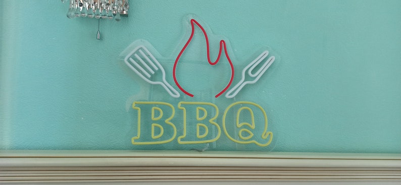 Barbecue Neon Sign Barbecue Led Sign BBQ Led Sign BBQ Neon - Etsy