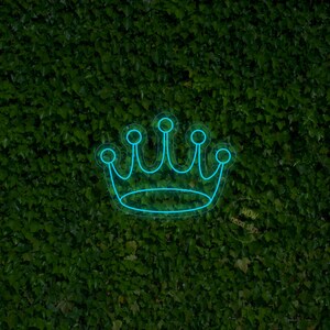 Queen Crown Neon Sign, Diadem Neon Sign, King Crown Neon Sign - Etsy