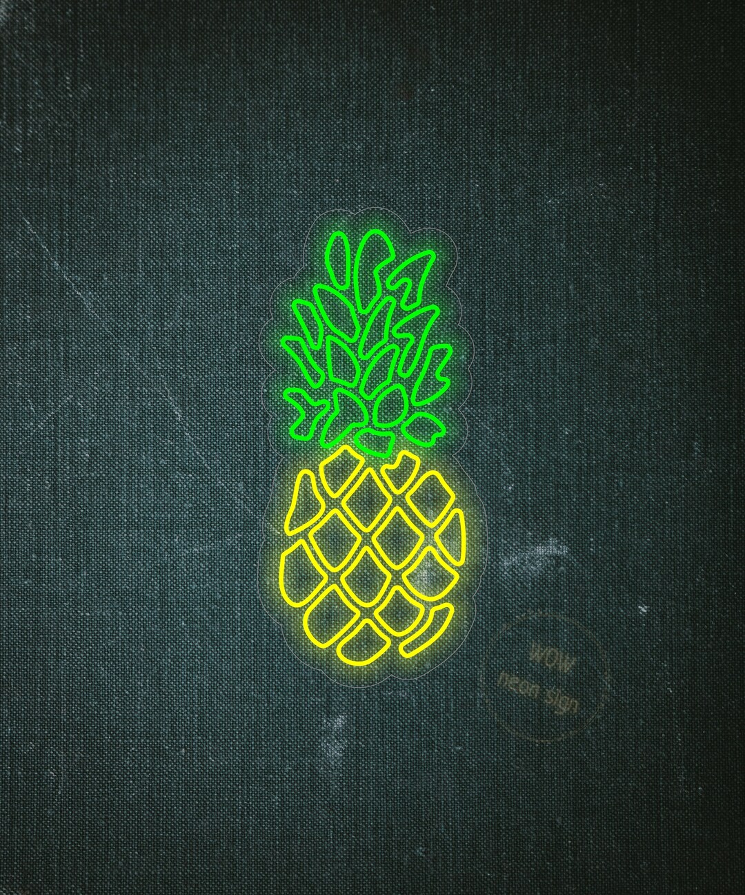 Pineapple Neon Sign, Ananas Neon Sign, Pineapple Hawaii Home Decor ...