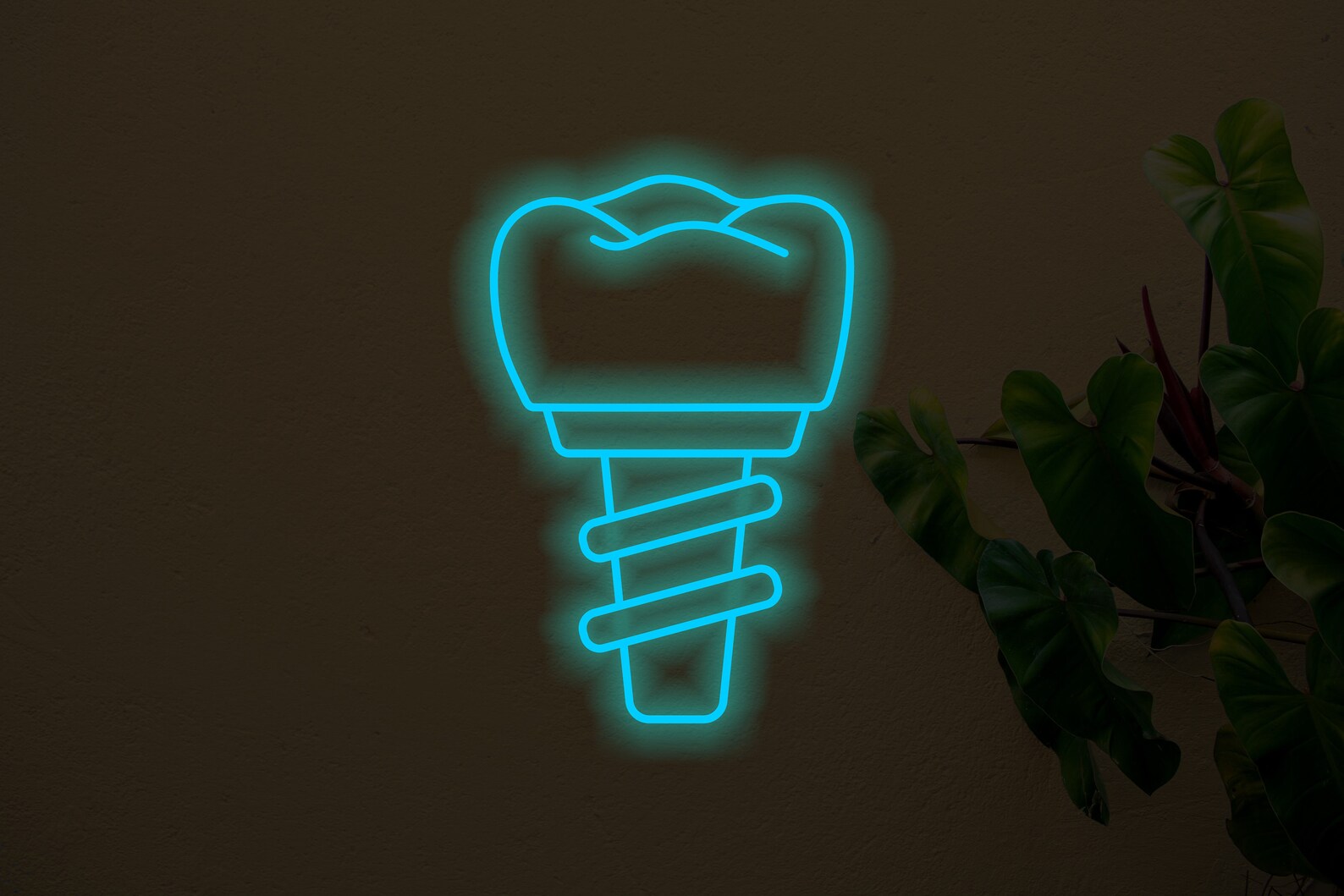 Dental Implant LED Neon Sign, Tooth Replacement Decor - Etsy