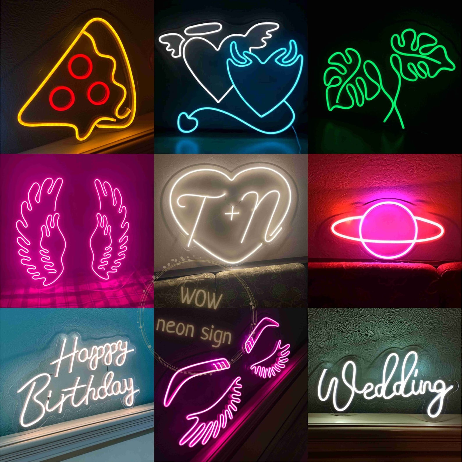 Always and Forever Neon Sign, Wedding Vows Neon Sign, Forever and ...