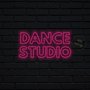 Dance Studio Led Neon Sign, Led Neon Sign for Dance Teacher, Led Neon ...