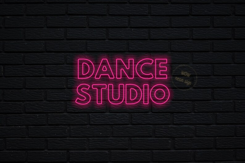 Dance Studio Led Neon Sign, Led Neon Sign for Dance Teacher, Led Neon ...