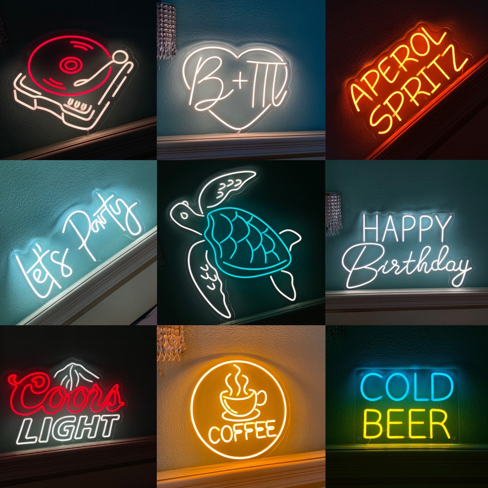 Tequila Led Neon Sign, Tequila With Glasses Neon Sign, Custom Tequila ...