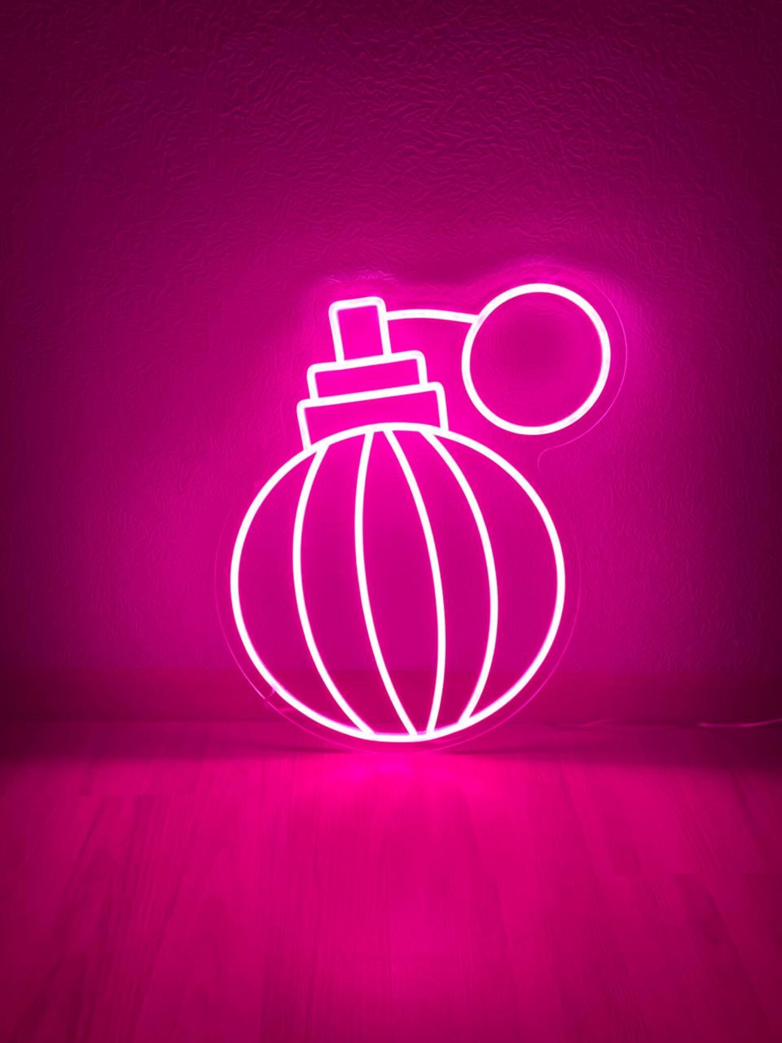 Perfume Bottle Neon Sign, Fragrance Wall Decor, Night Light - Etsy