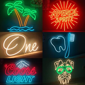 Custom Japanese Kanji Katana Neon Light Sign, Custom Japanese Name Neon ...