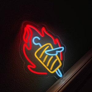 Kebab Led Neon Sign, Doner Kebab Led Light, Kebab Wall Led Light Decor ...