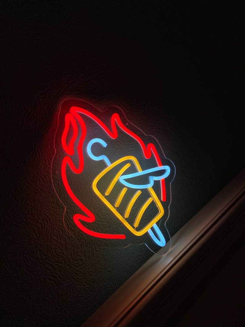 Doner Kebab LED Neon Sign, Wall Decor - Etsy