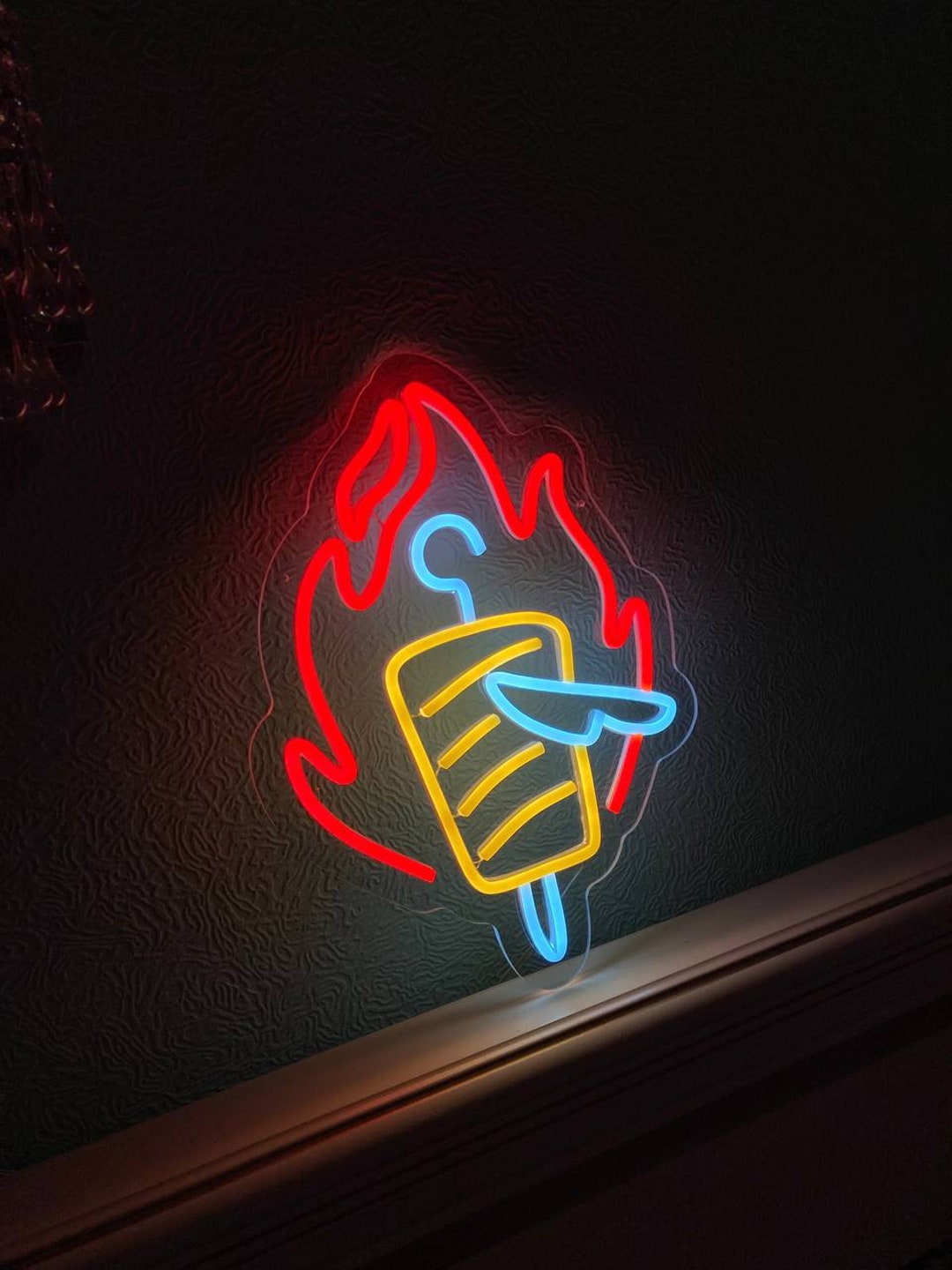 Kebab Led Neon Sign, Doner Kebab Led Light, Kebab Wall Led Light Decor ...