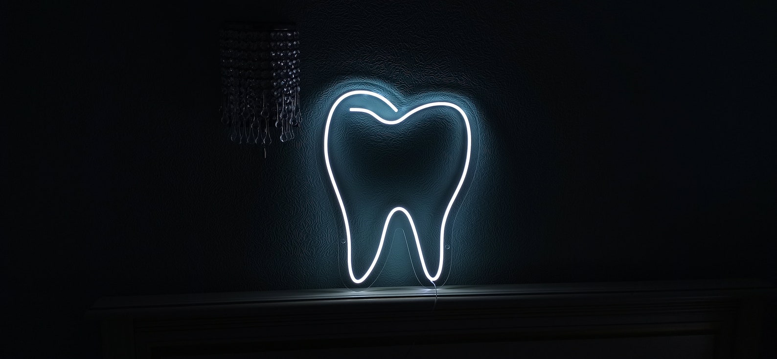 Tooth Led Neon Sign, Dental Clinic Neon Light, Tooth Wall Decor, Root ...