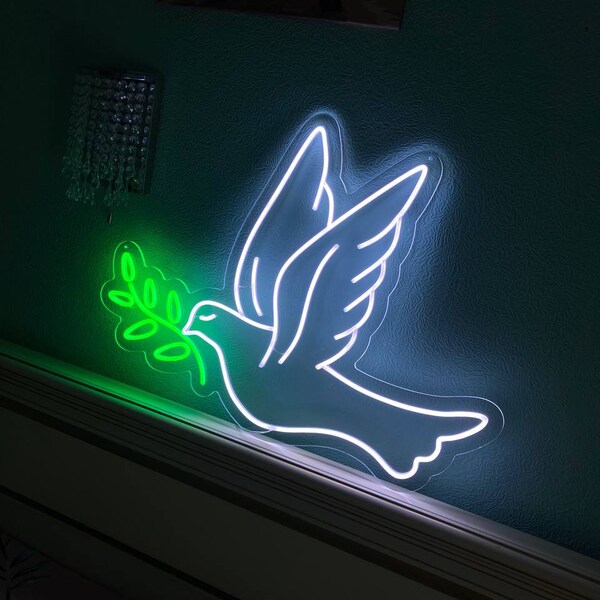 Lighted Peace Sign - Etsy