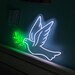 Dove of Peace LED Neon Sign, Olive Branch Light - Etsy