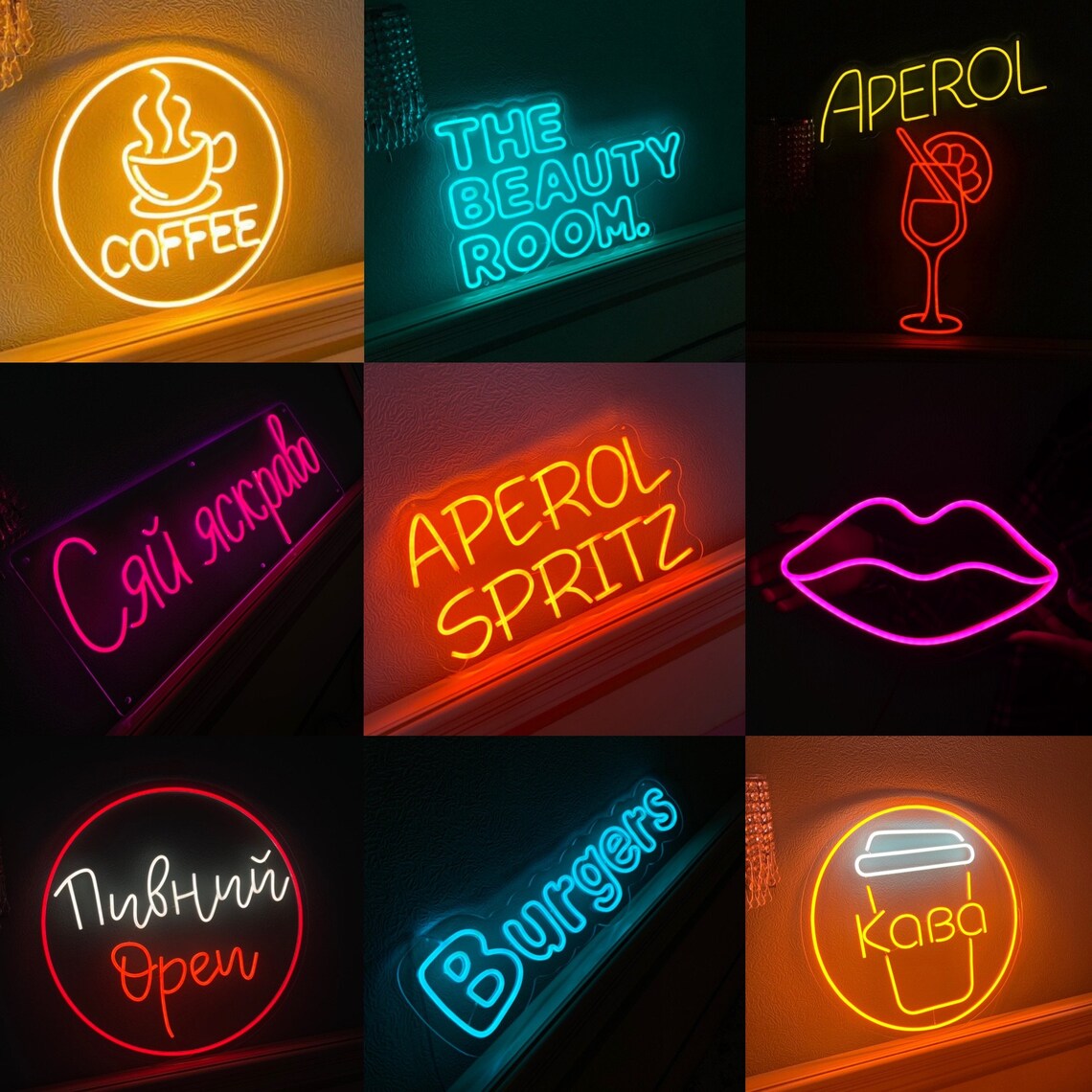 Doner Kebab LED Neon Sign, Fast Food Bar Decor - Etsy