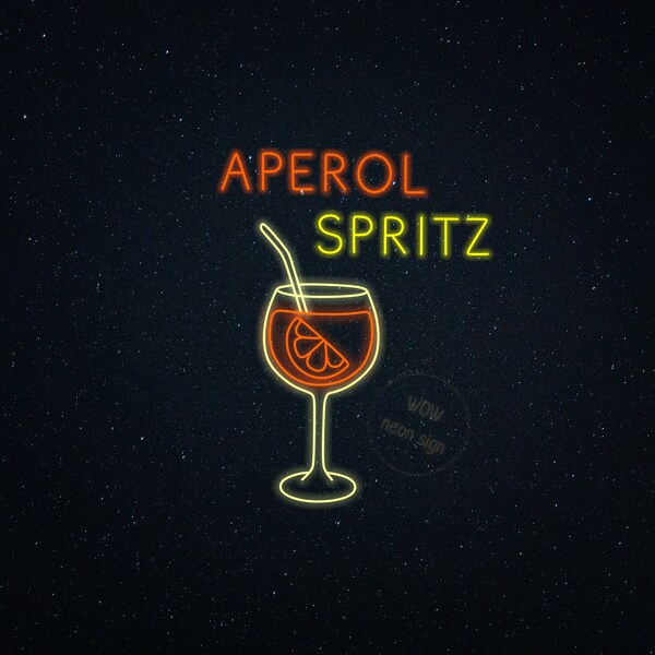 Aperol Neon Sign - Etsy UK
