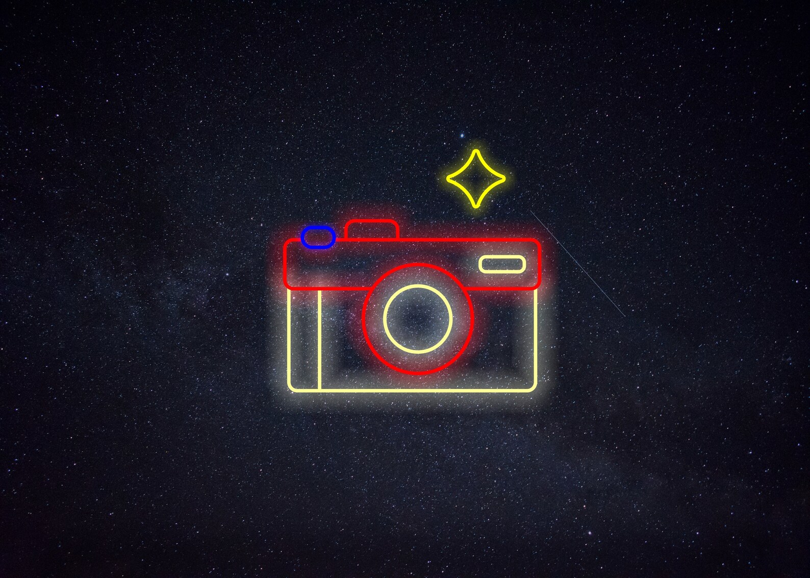 Vintage Camera LED Neon Sign, Photo Studio Decor - Etsy