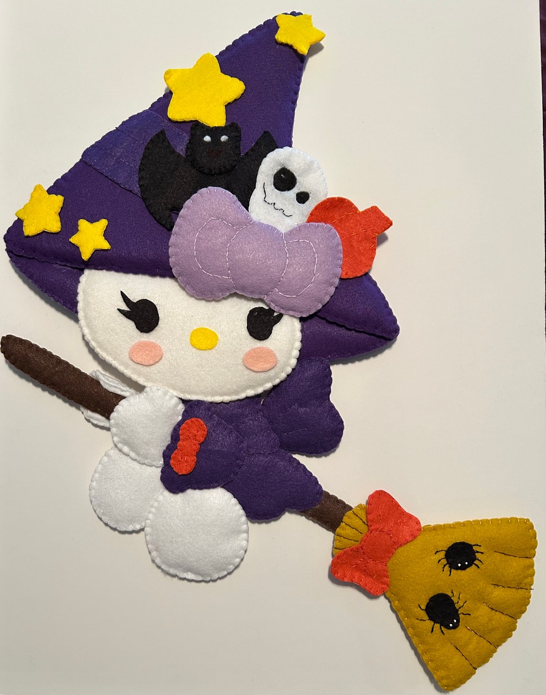 Flying Witch Decoration for Halloween - Etsy