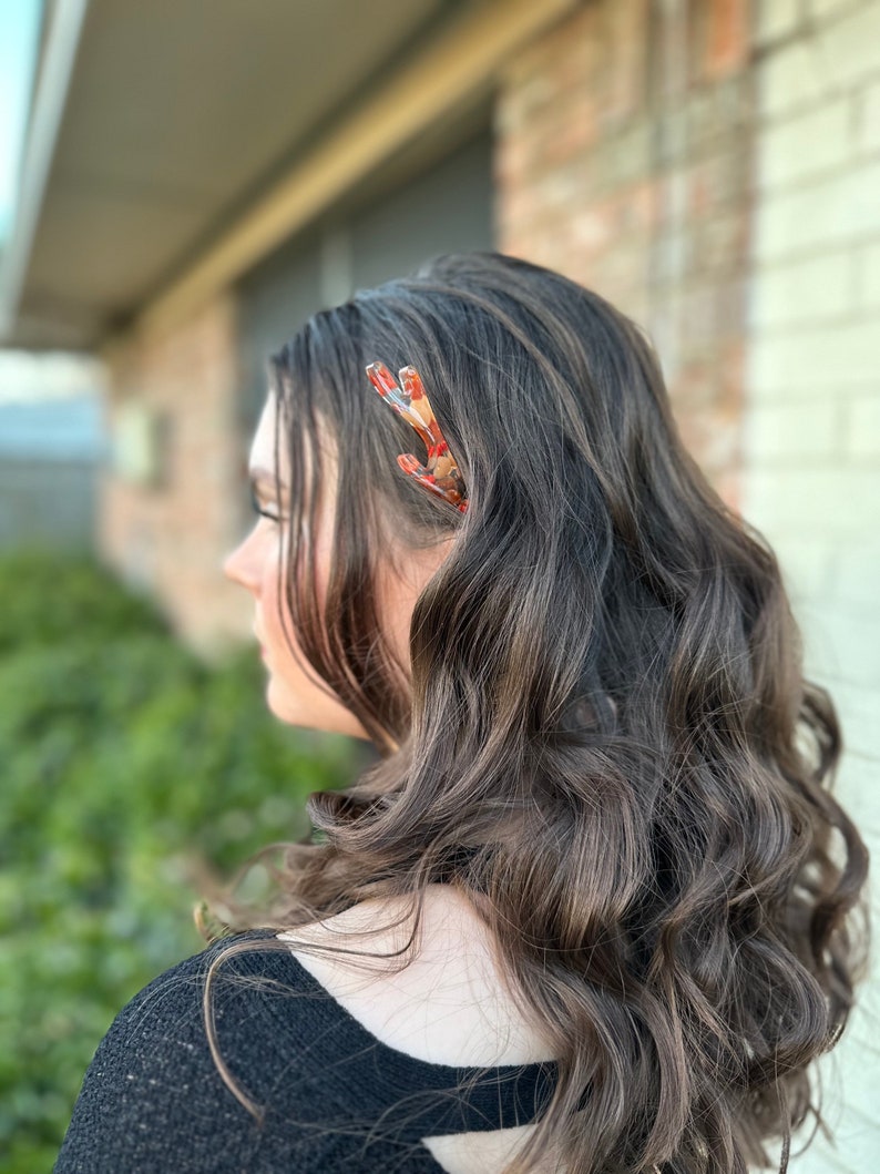 Resin Hair Pins - Etsy