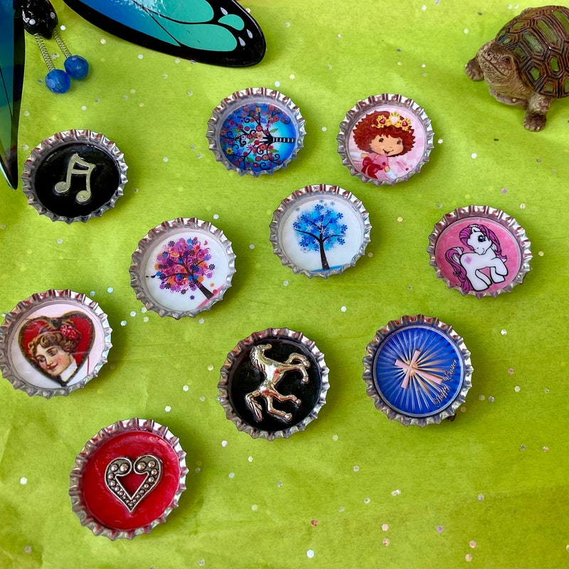 Beer Cap Magnets - Etsy