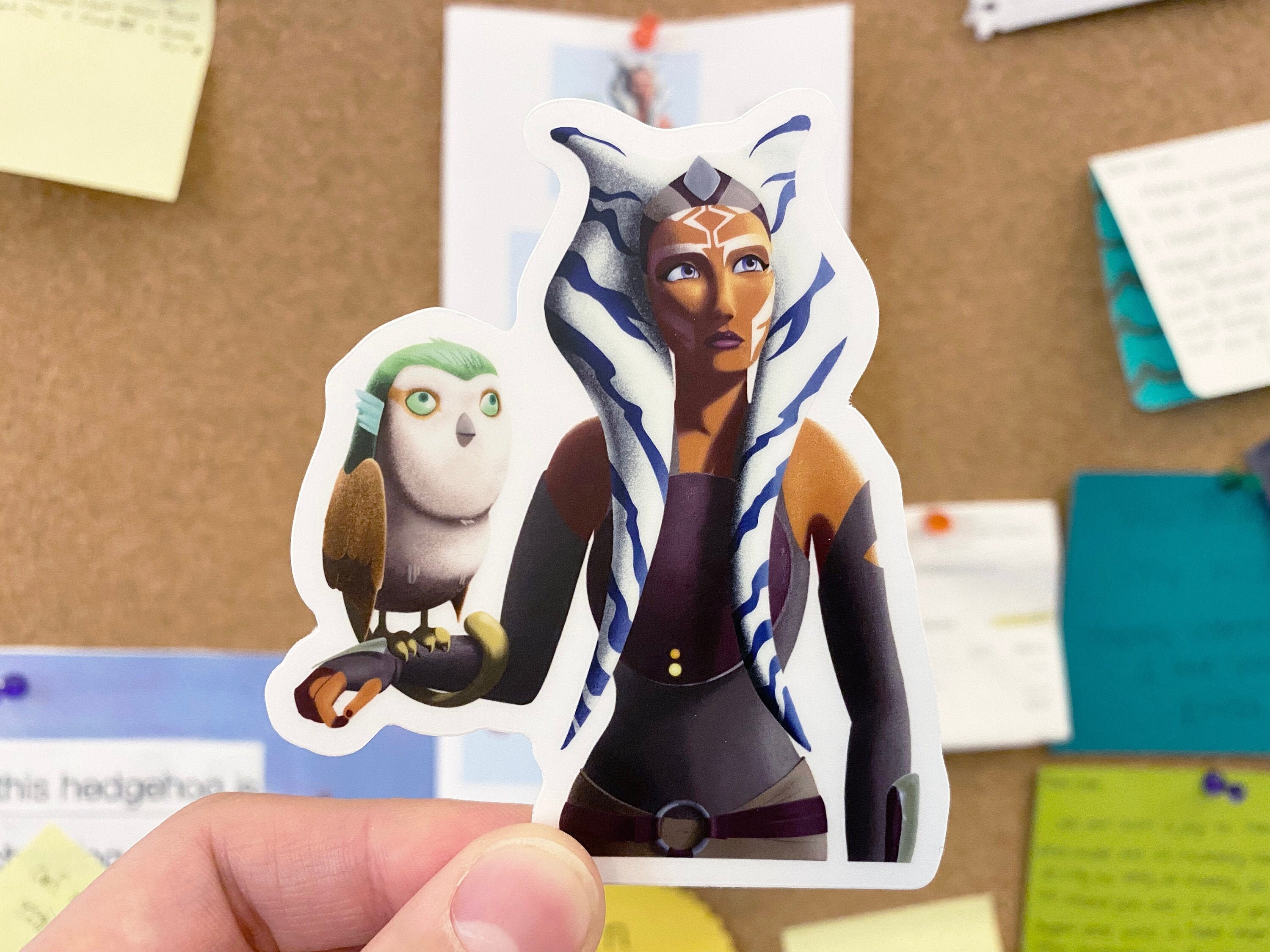 Ahsoka Tano Rebels Die Cut Clear Sticker - Etsy