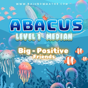 Abacus Soroban Big Friends Formulas Positive Friends (small Friends ...