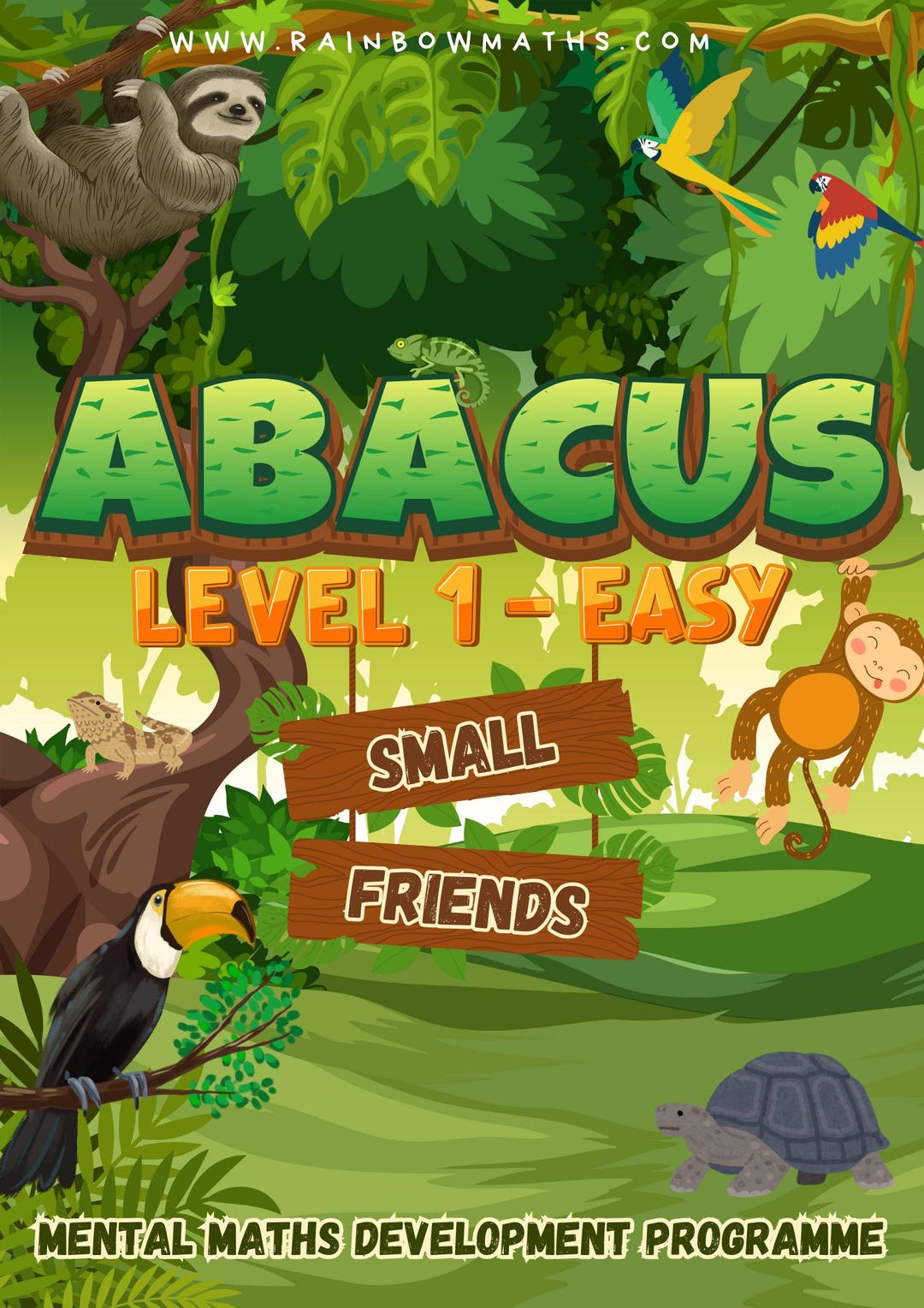 Small Friends Abacus Workbook: Soroban Level 1 / Fun Activities ...