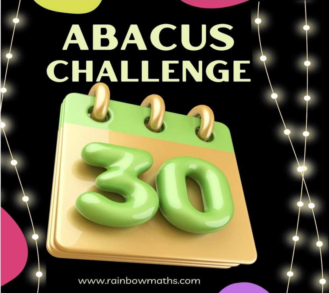 Abacus/soroban 30-day Challenge A5 - Etsy