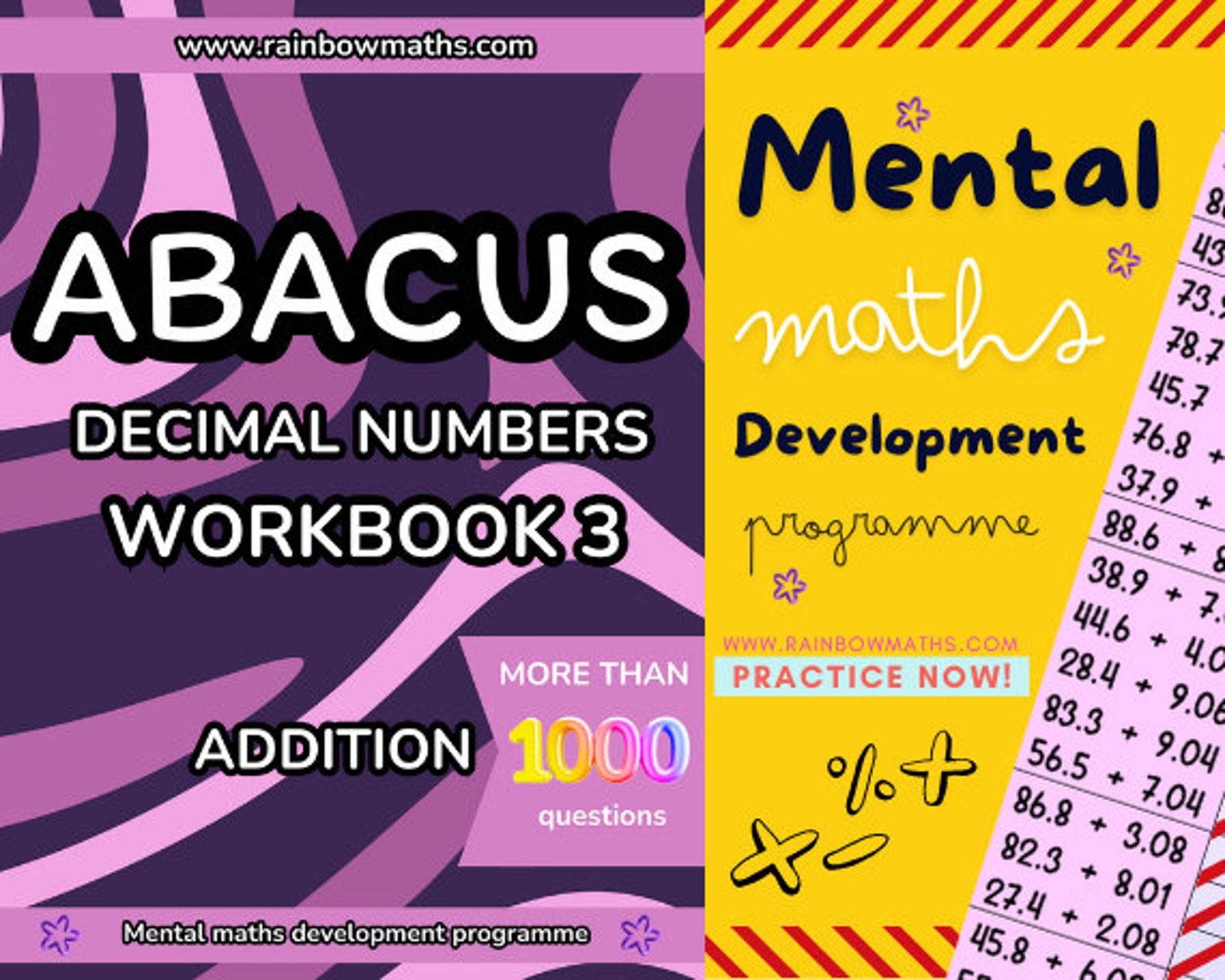 Decimal Numbers Abacus Practice Mental Maths Speed - Etsy
