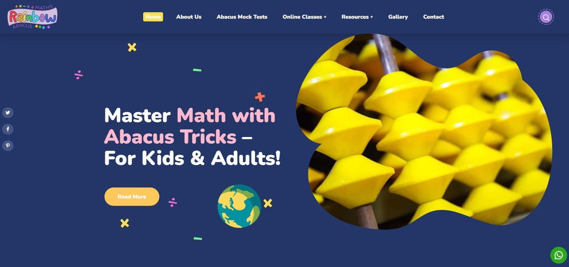 Abacus Soroban Big Friends Formulas Positive Friends (small Friends ...