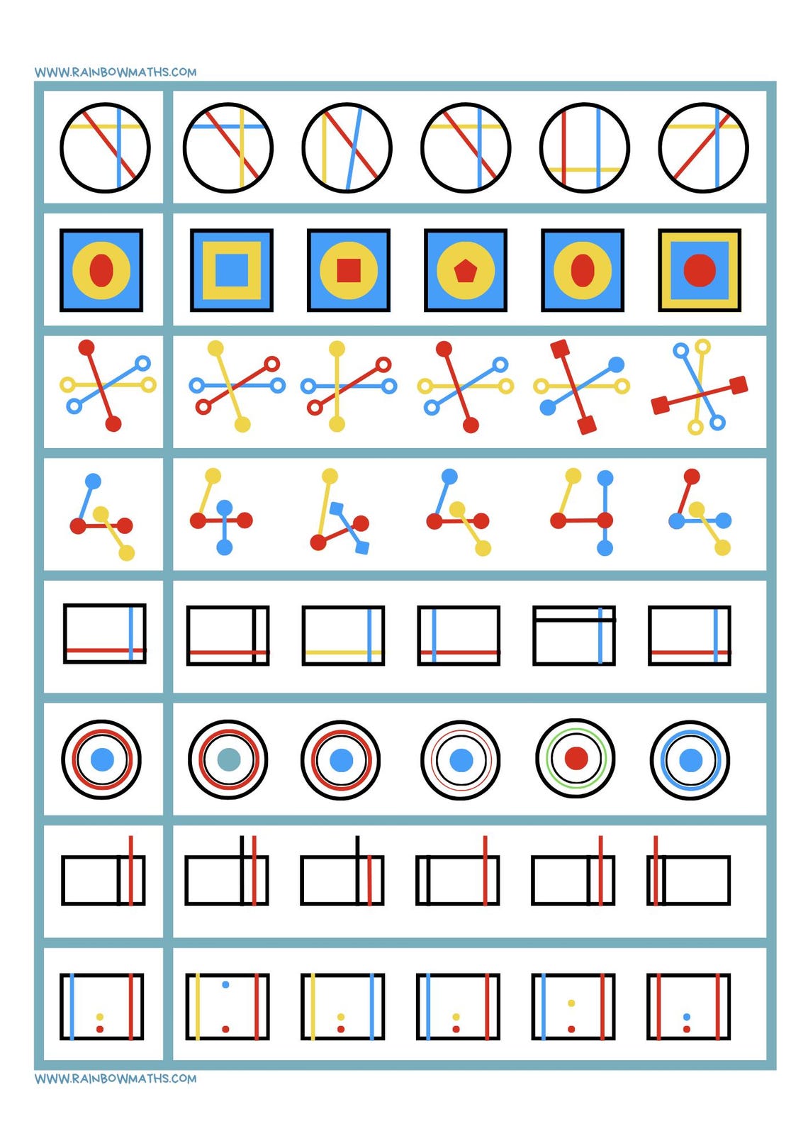 Visual Perception 10 Worksheets: 10 Fun and Engaging Pages for Ages 4 ...